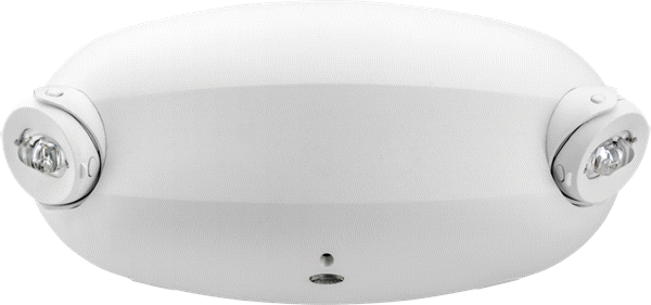 Lithonia ELM2L 2-Light Emergency Bug-Eye Light Fixture, 220 lumens, 12 ...