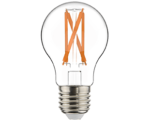 Rab LED-9-A19-9-E26-930-F-C 9 watt A19 LED Clear Filament Lamp ...