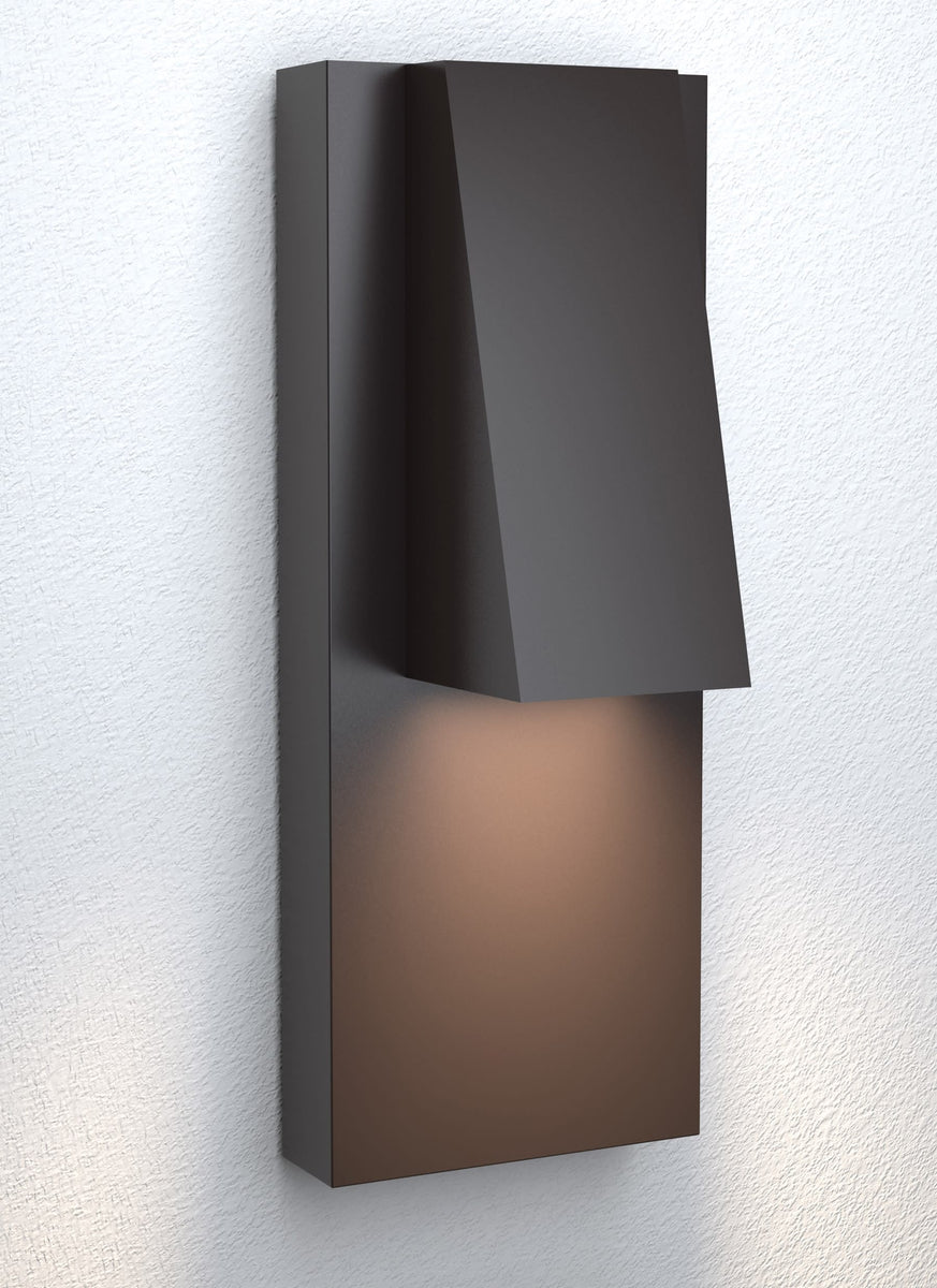 Visual Comfort 700WSPEAKB-LEDWD 13 watt LED PEAK Series Wall Sconce ...